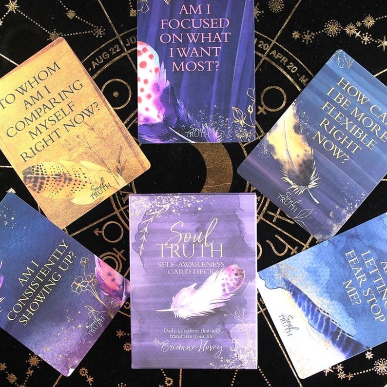 Soul Truth Self-awareness Cards - Etsy
