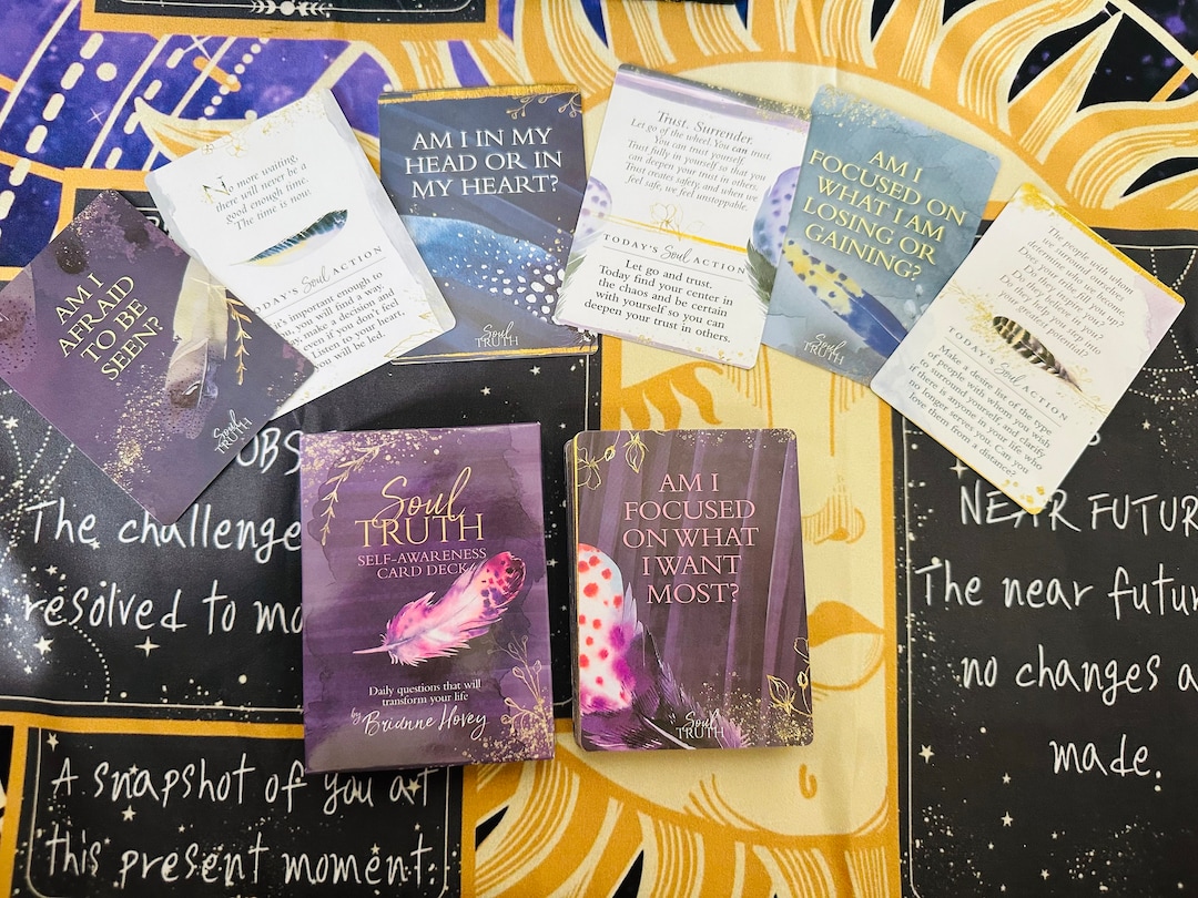 Soul Truth Self-awareness Cards - Etsy