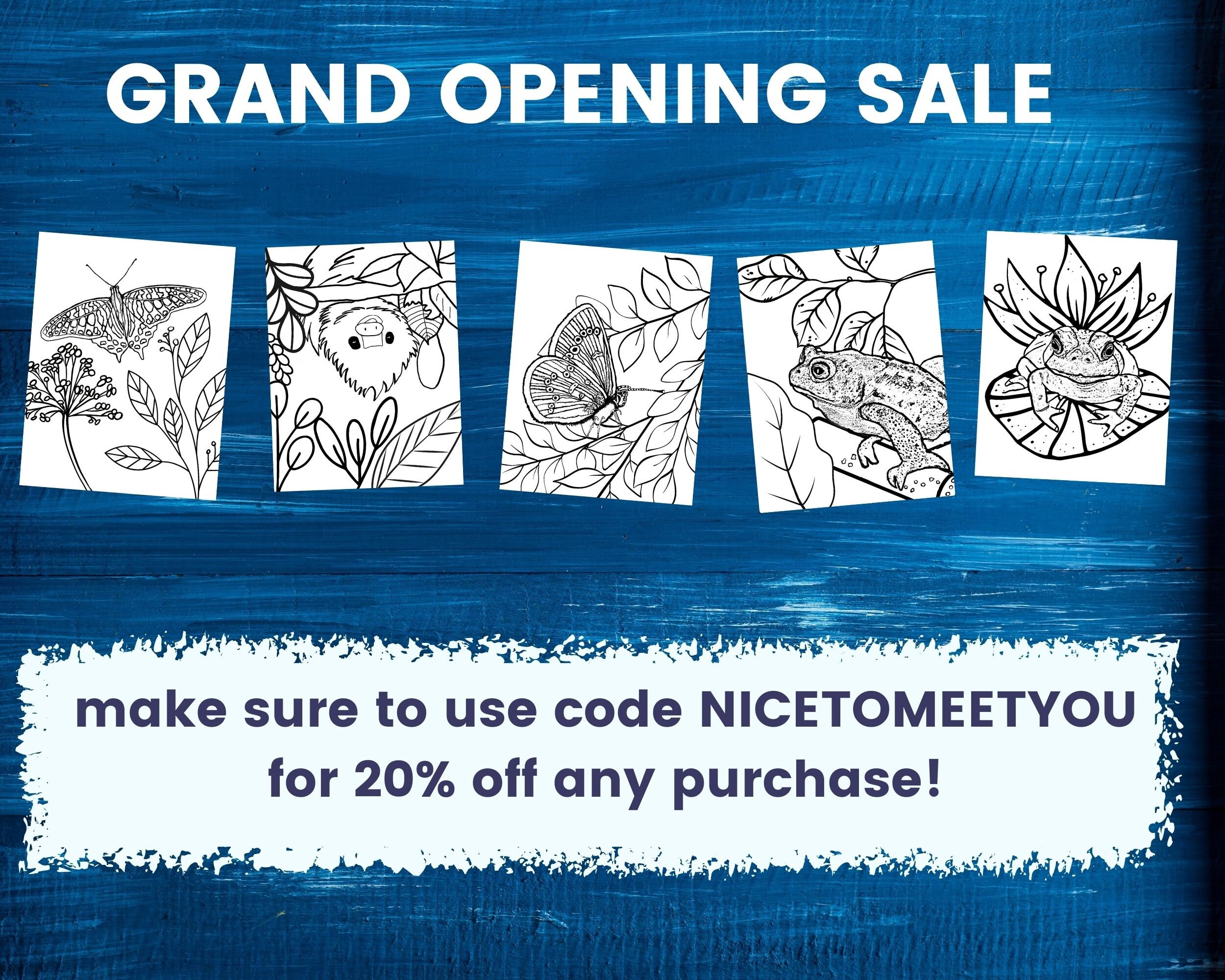 Coloring Page Instant Download Cute Frog | Digital Coloring Book Page ...