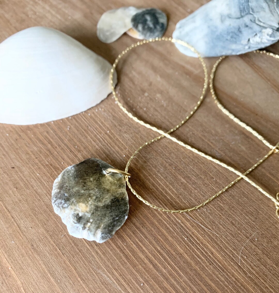 GOLDIE 14k Gold Plated Jingle Shell Necklace - Etsy
