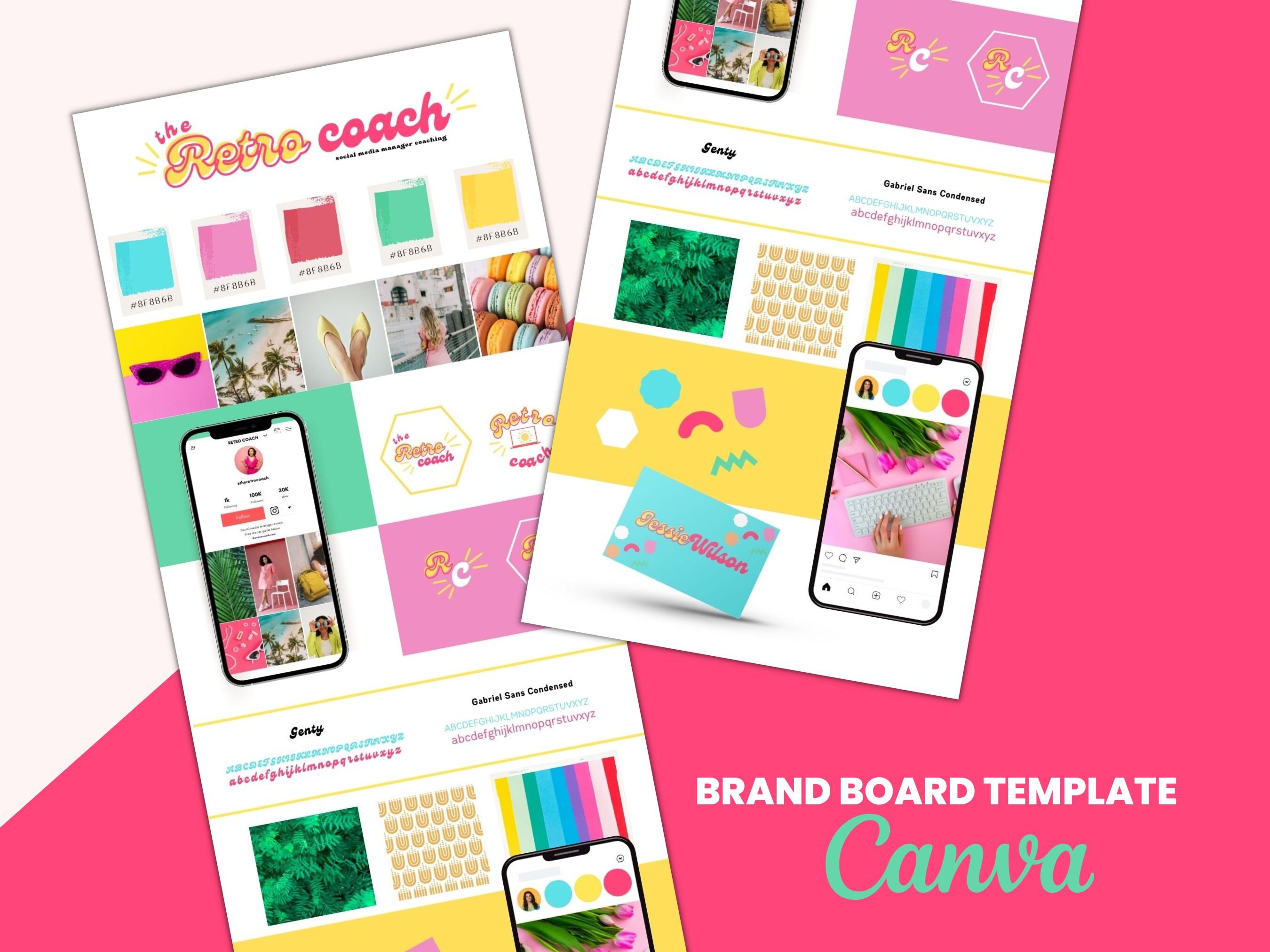 Branding Package Color Palette - Etsy