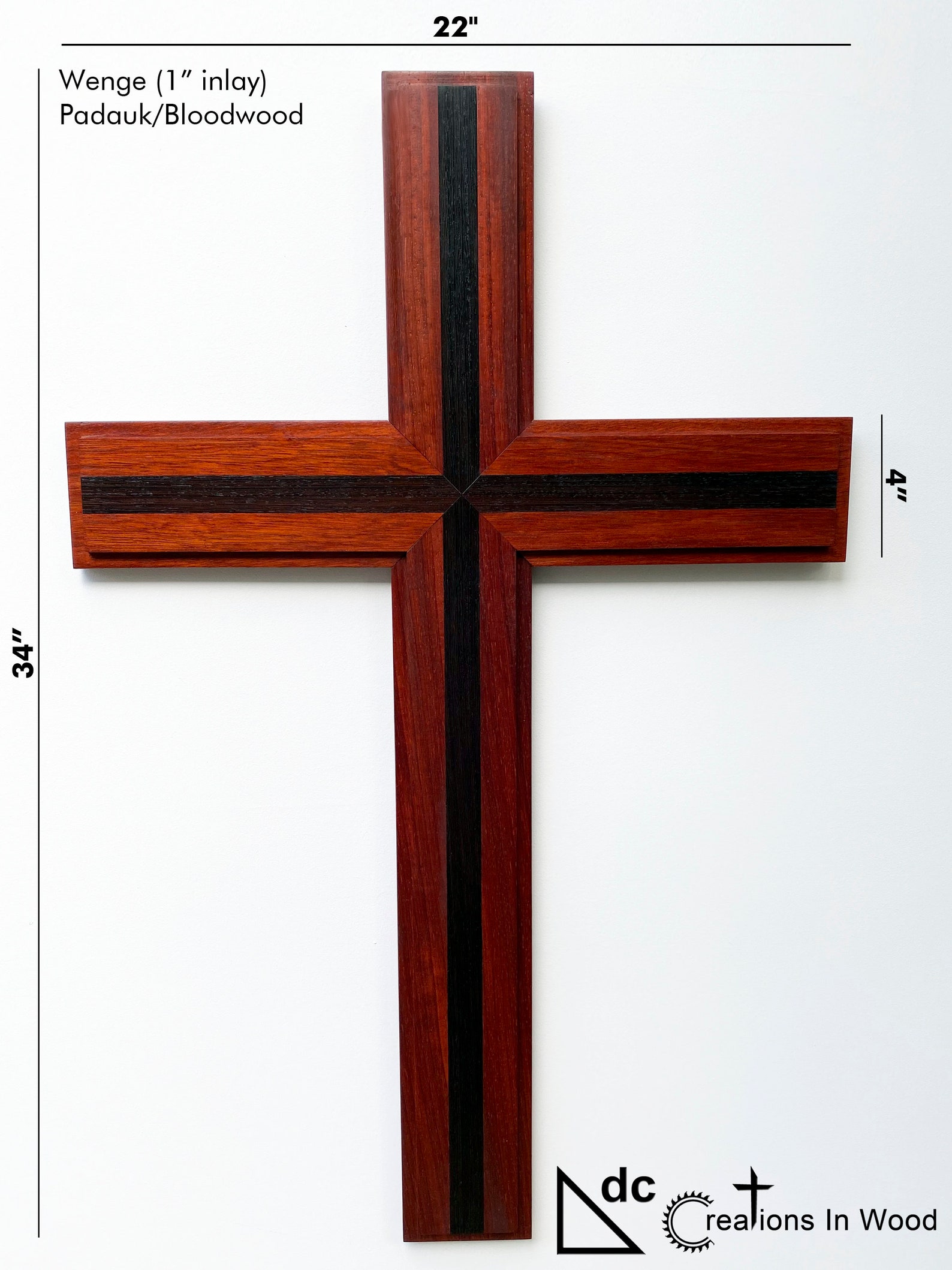 Inlaid Cross - Large - Etsy