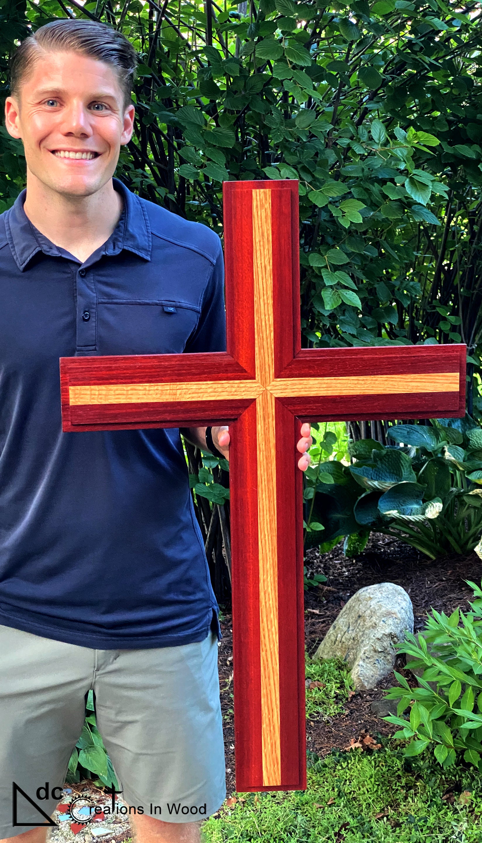 Inlaid Cross - Large - Etsy