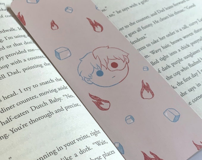Mha Todoroki Bookmark // Todoroki // Anime Bookmark // Cute Stationary ...