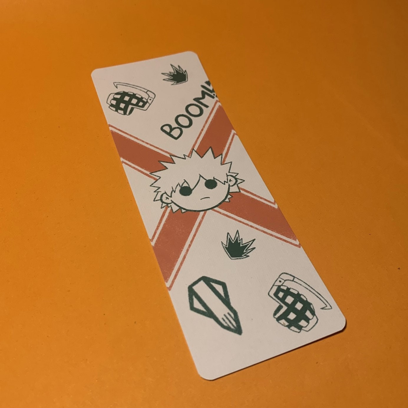 Mha Bakugo Bookmark // Bakugo // Anime Bookmark // Cute Stationary - Etsy
