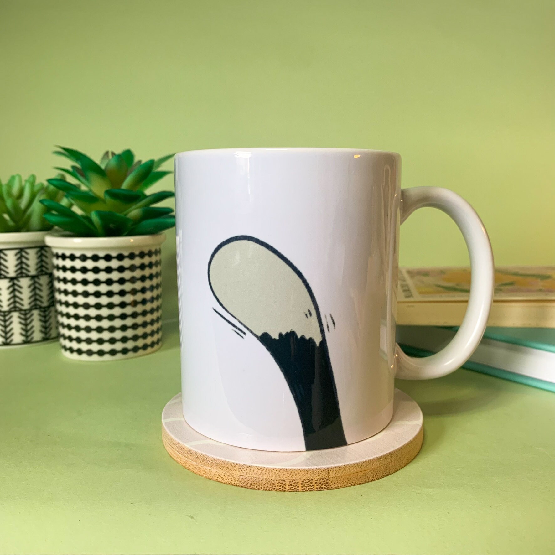 Marmite the Cat Mug // Cute Mugs // Cats // Peekaboo Mug // Cat Lover ...