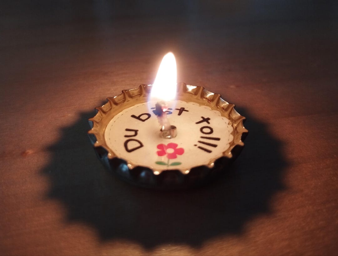 Talking Candle (I-Z) Hand-poured in Matchbox - Etsy