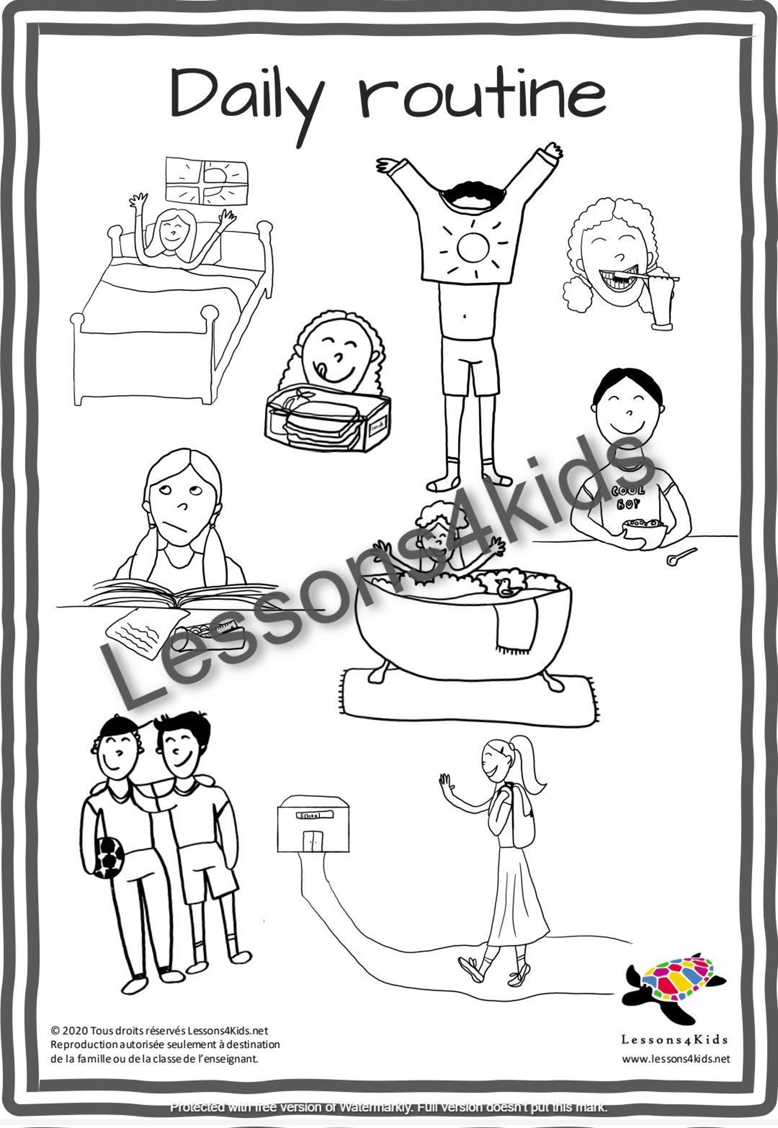 Daily Routines Color Cut And Paste English Esl Worksh - vrogue.co Daily Routines Color Cut And Paste English Esl Worksh - vrogue.co