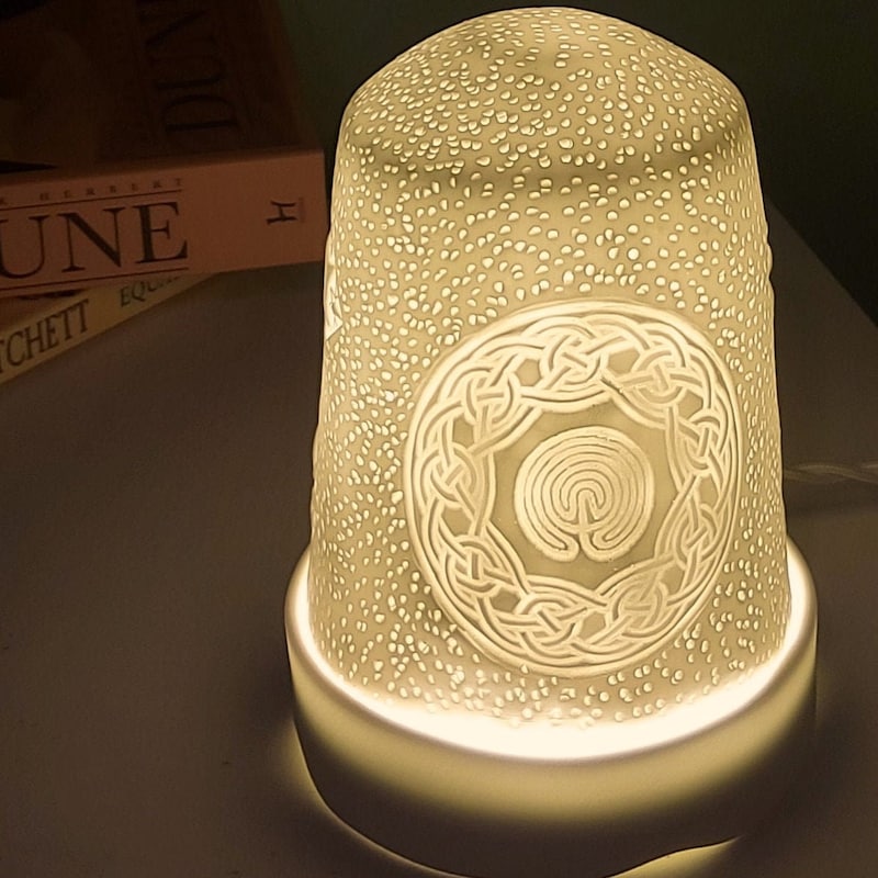 Celtic Table Lamp - Etsy