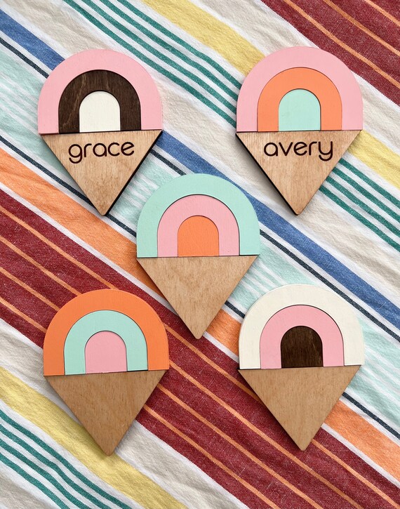 Ice Cream Cone Behavior Chart and Puzzle - Etsy