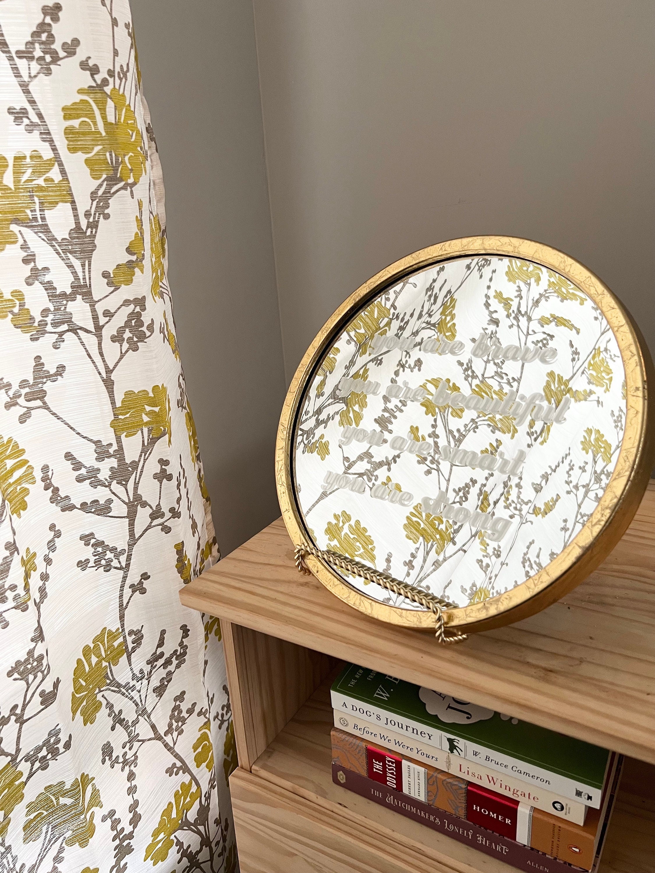 Gold Affirmations Mirror - Etsy