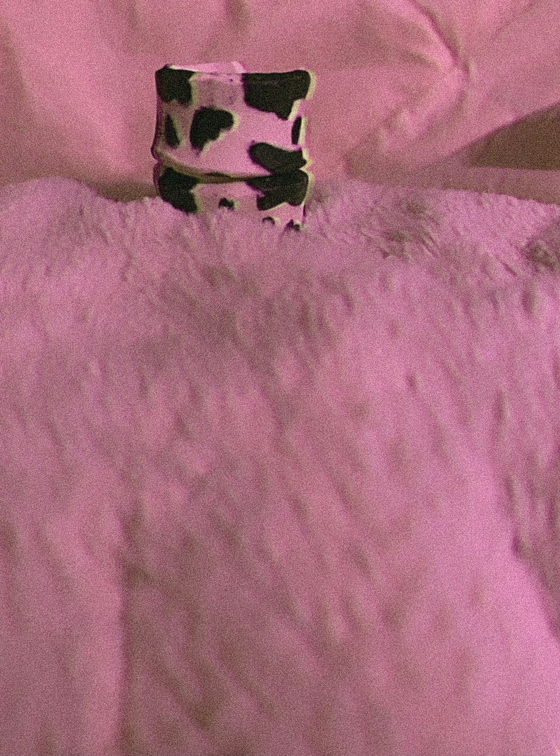 Trendy Clay Cow Print Rings - Etsy