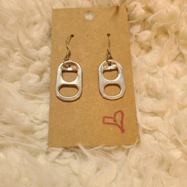 Pop Tab Earrings - Etsy