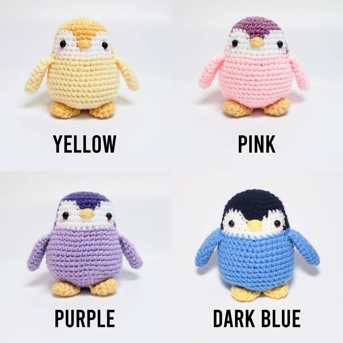 CHARITY // Penguin Crochet Plushie - Etsy