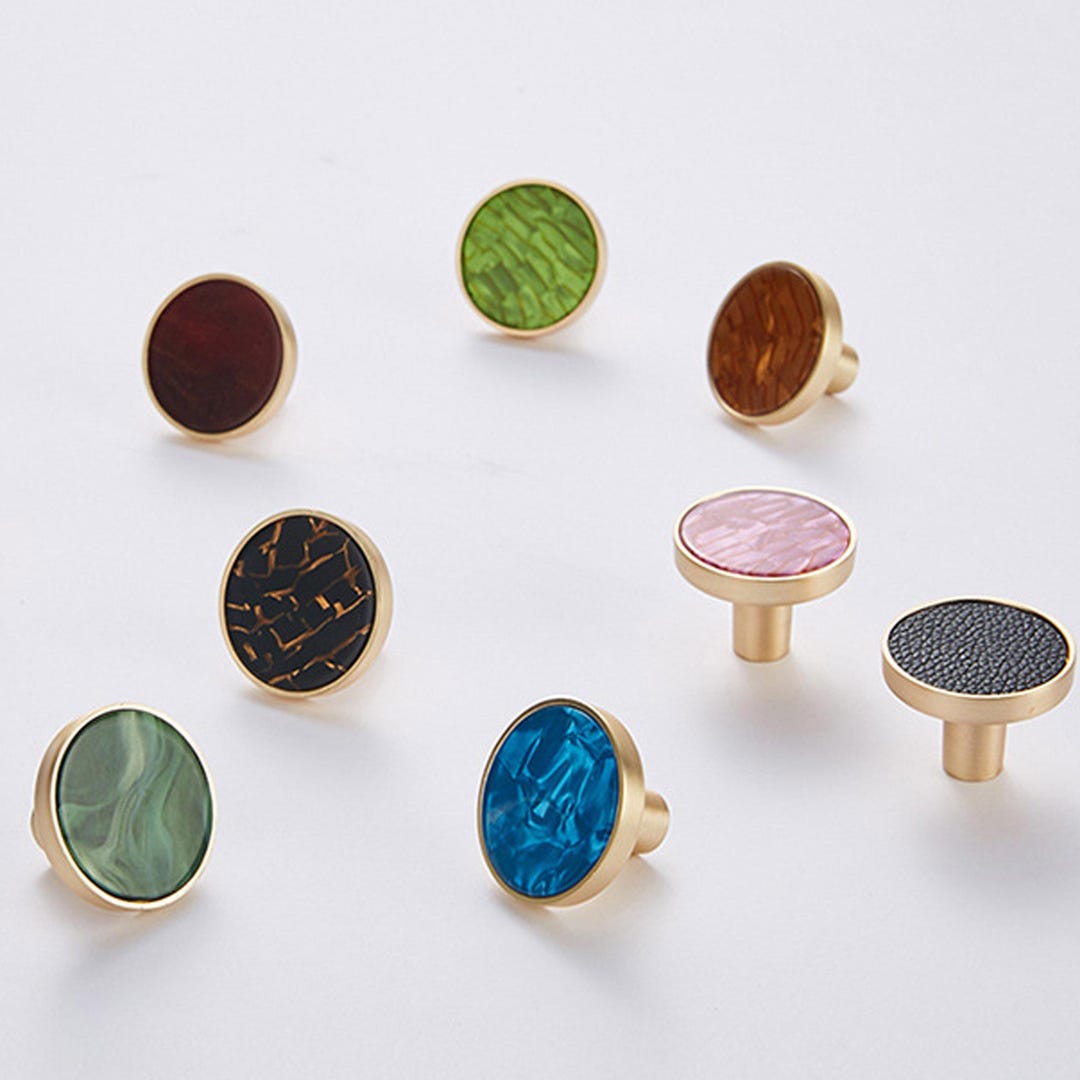 Cabinet Door Knobs - Kitchen Knobs for Cupboard - Dresser Drawer Knobs ...