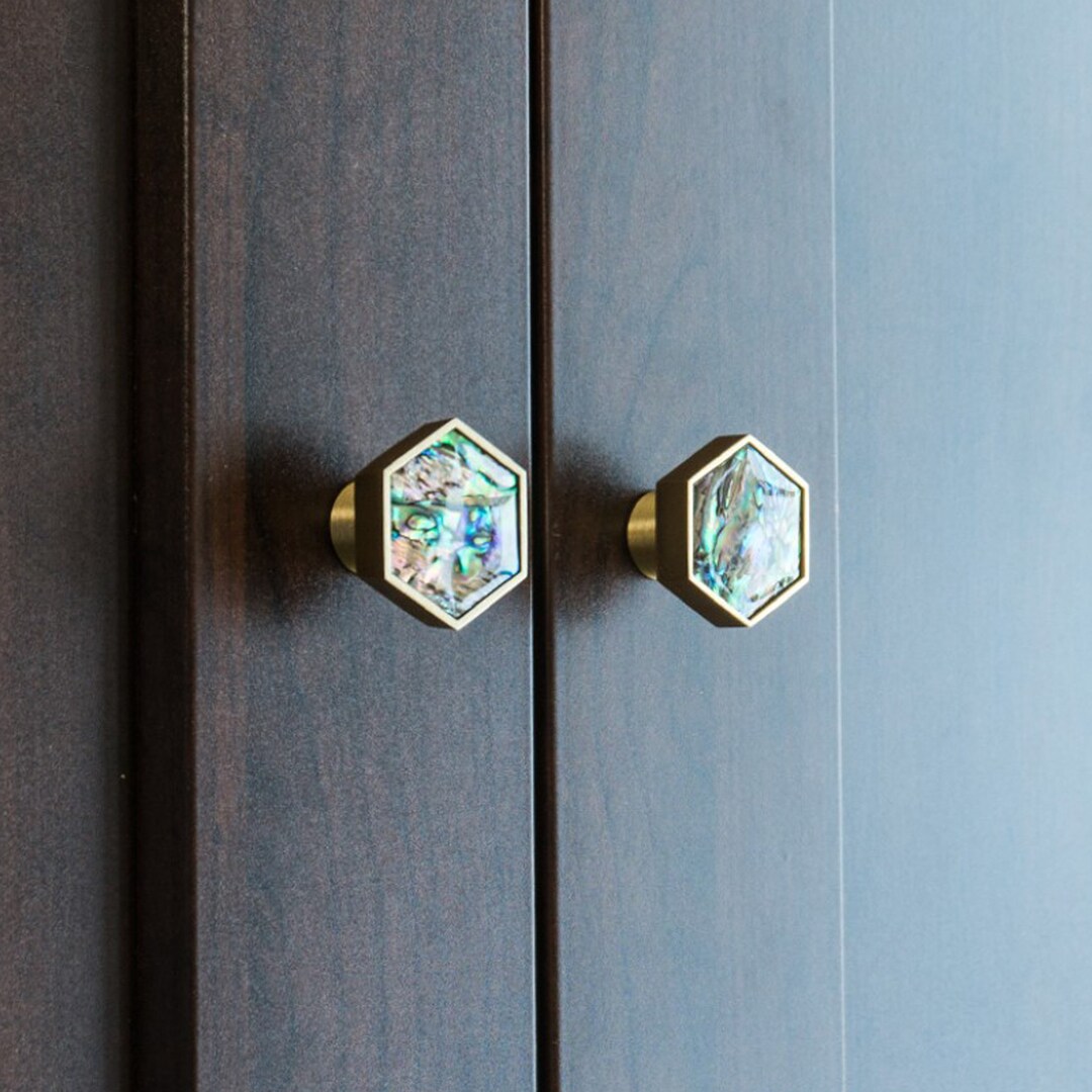 Drawer Knobs 7 Styles Available Shell Knobs Cupboard - Etsy