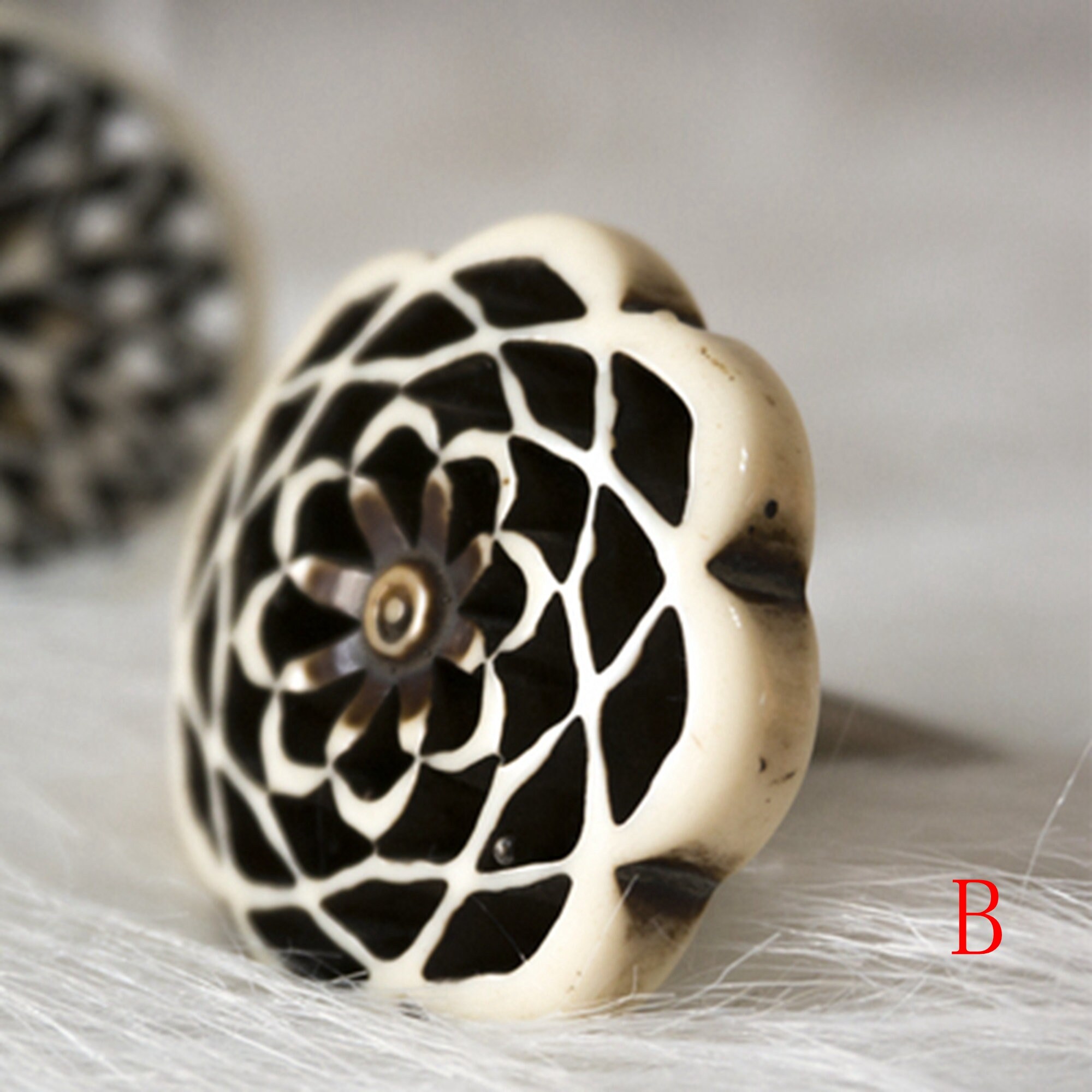 Cabinet Knobs Natural Bull Bone Knobs Drawer Knob Round - Etsy