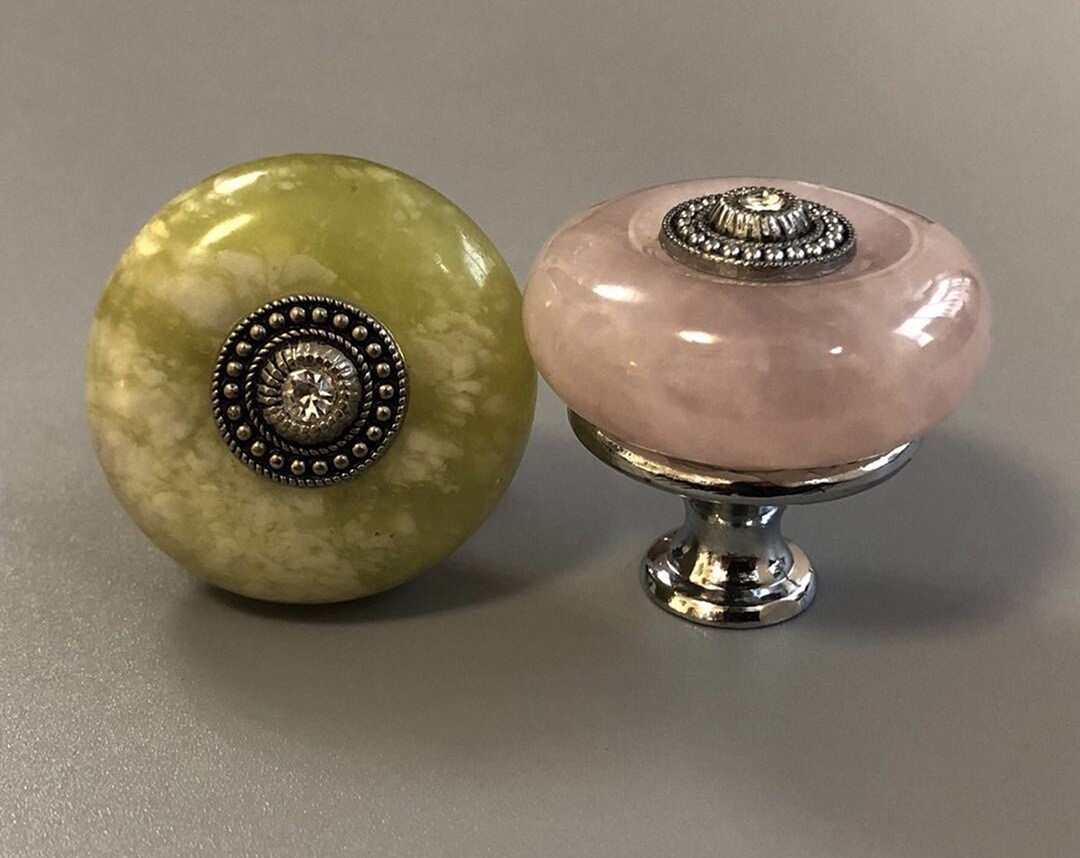 Jade Drawer Knobs - Dresser Knobs - Wardrobe Knobs - Knobs for Cupboard ...