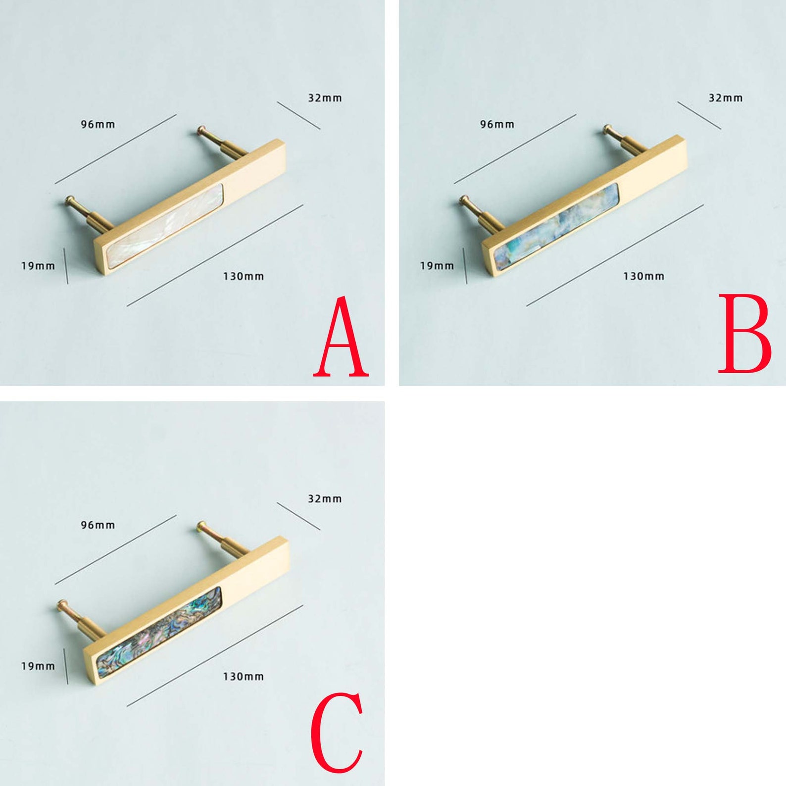 Drawer Pulls 3 Styles Available Cupboard Pulls Kitchen - Etsy