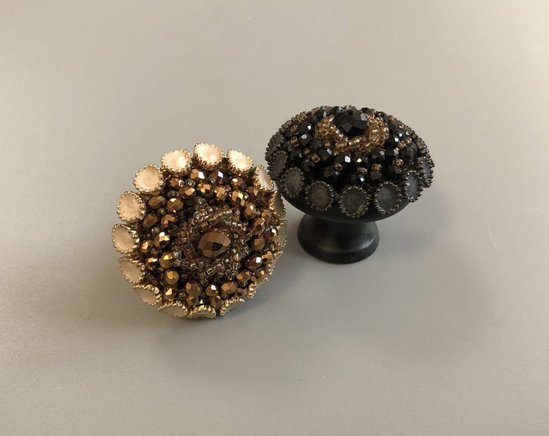 Unique Drawer Knobs - Round Kitchen Knobs - Table Knobs - Cupboard Knobs - Closet Knobs - 2 ...