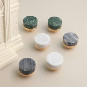 Brass and Marble Knobs Closet Knobs Cabinet Knobs Kitchen Knobs Cupboard Knobs - Etsy
