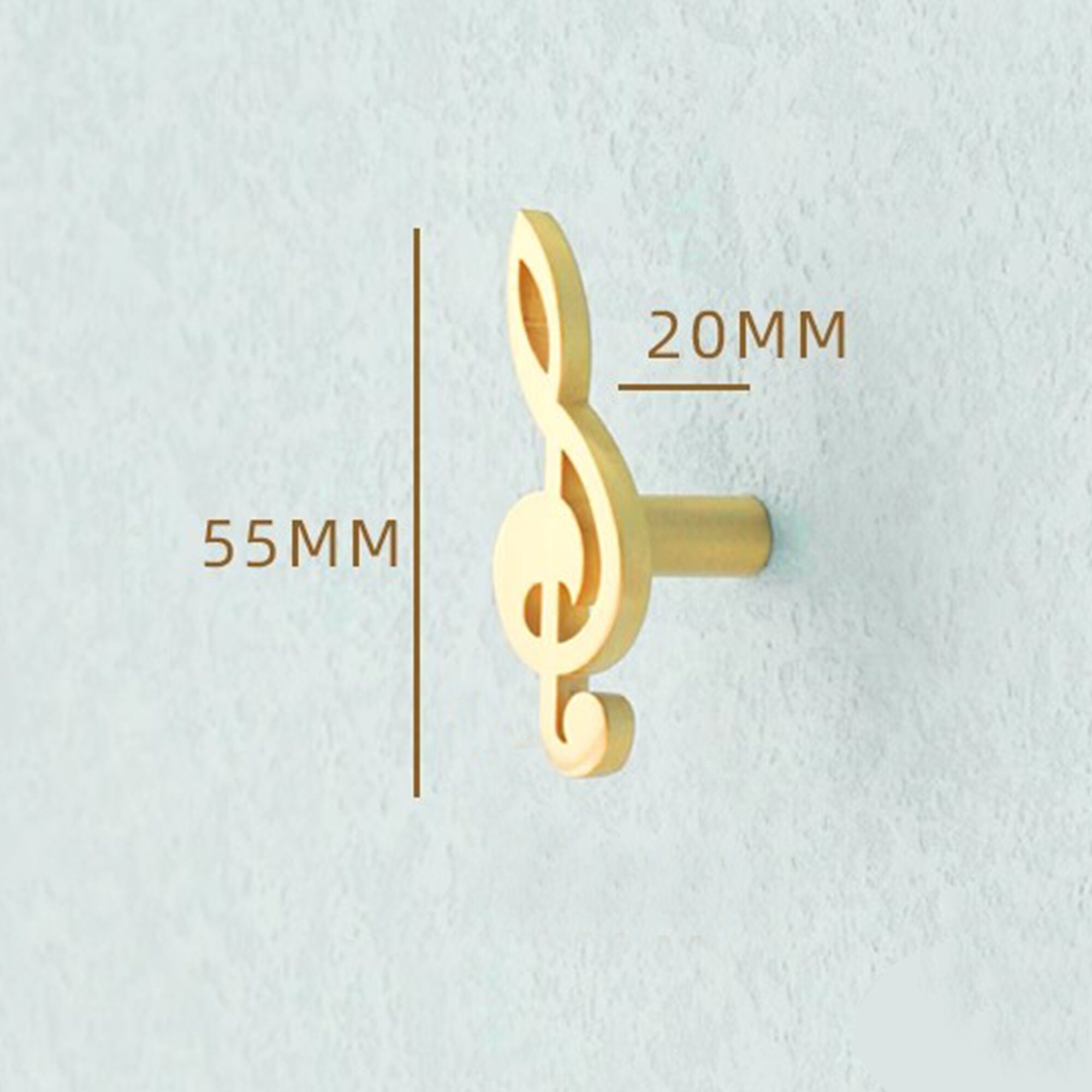 Music Notes Drawer Knobs Brass Cabinet Knobs Pulls Handles - Etsy