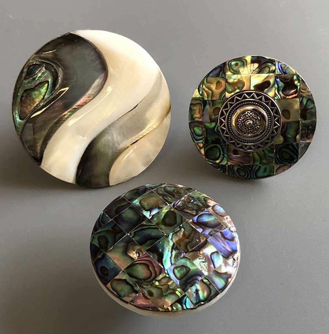 Cabinet Knobs 5 Styles Available Cupboard Knobs Kitchen Knobs Cabinet Handles Shell Knobs Closet ...