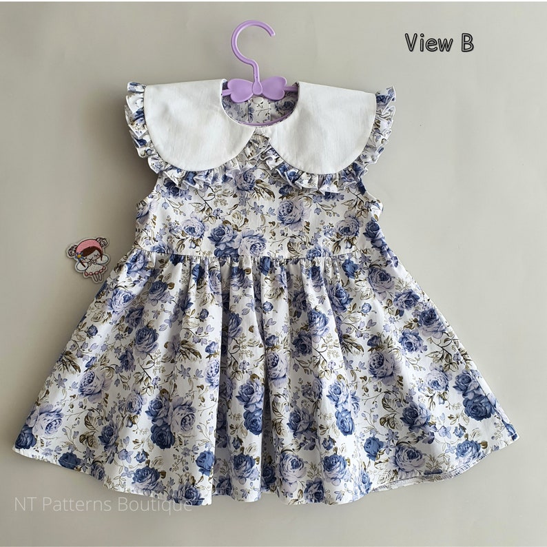 Stylish Toddler Dress Pattern, Buttons is Back, Girls Dress ,easy ...
