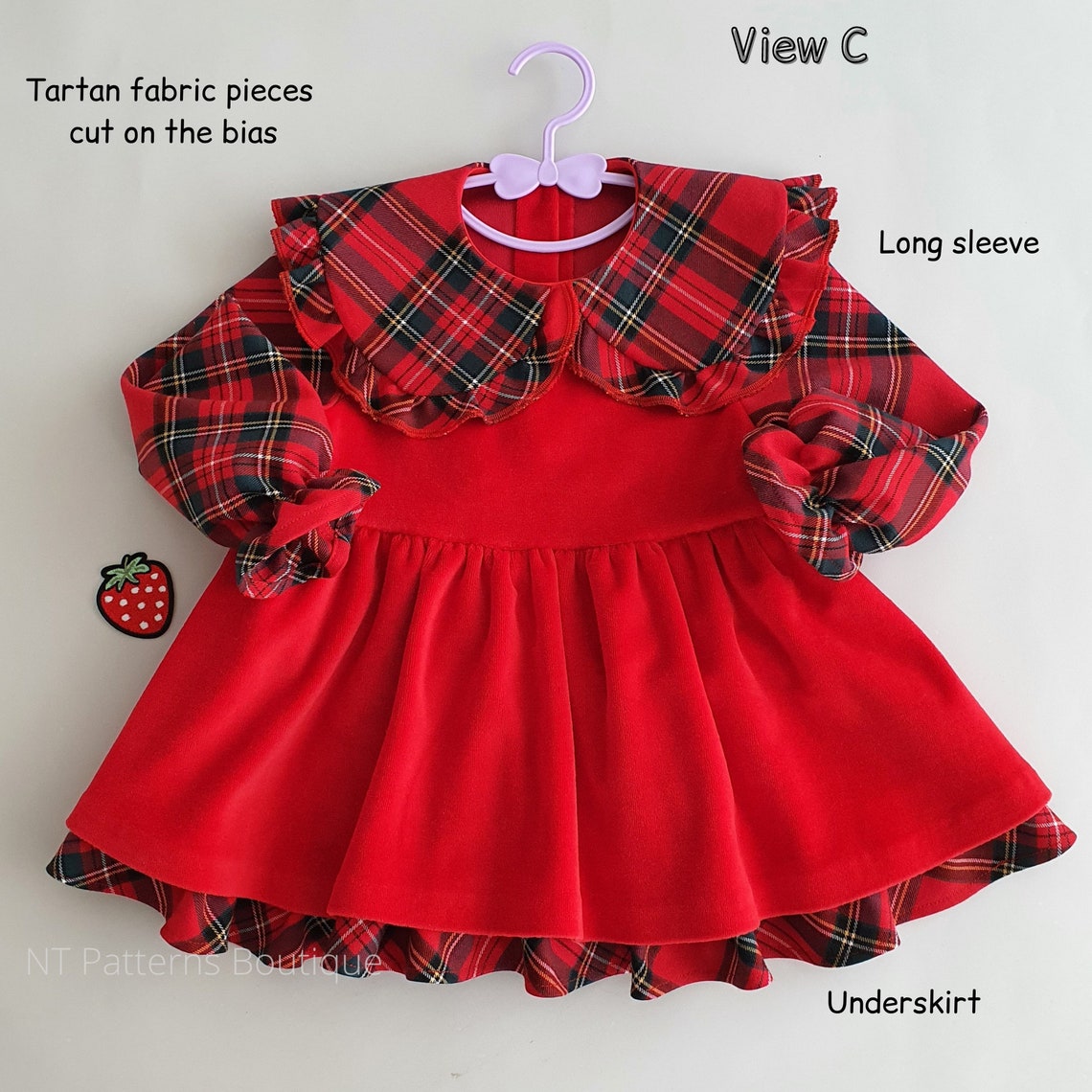 Stylish Toddler Dress Pattern, Buttons is Back, Girls Dress ,easy ...