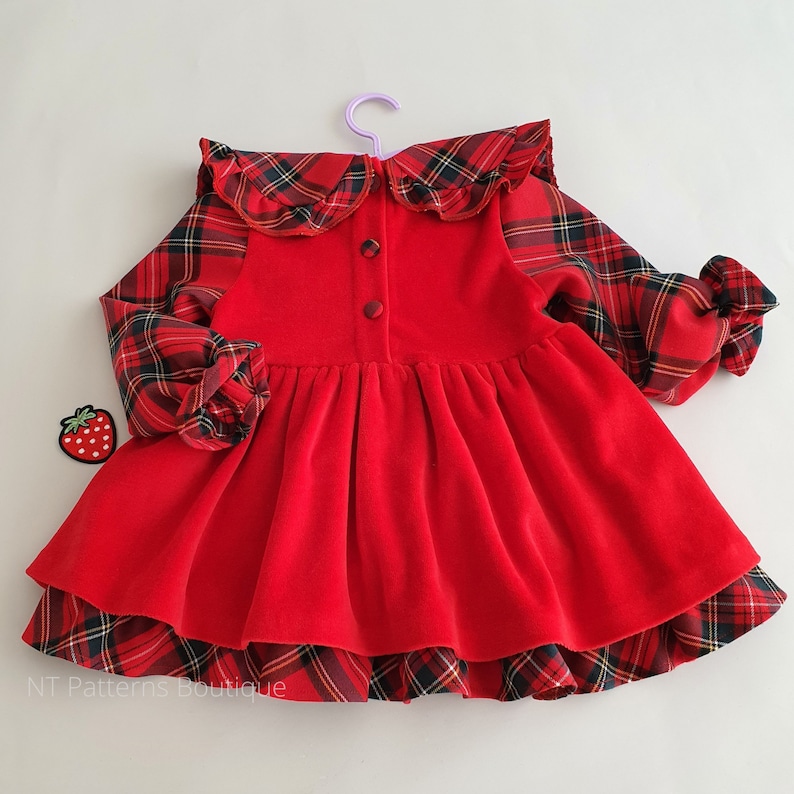 Stylish Toddler Dress Pattern, Buttons is Back, Girls Dress ,easy ...