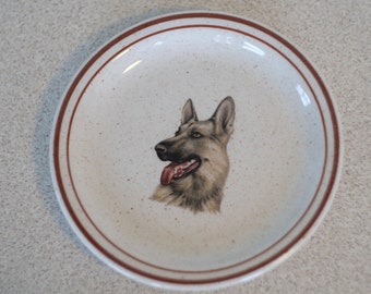 German Shepherd Plate - Etsy