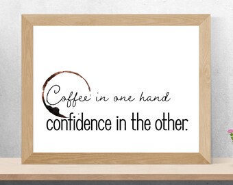 Confidence Sign - Etsy