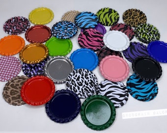 Colored Bottle Caps | Etsy