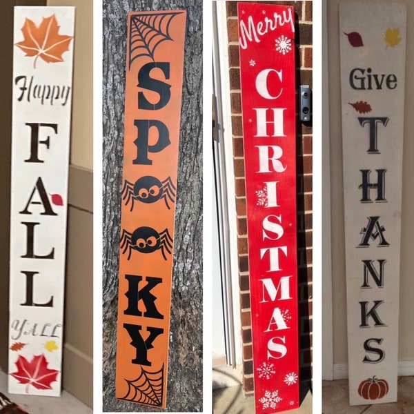 Tall Fall Sign - Etsy