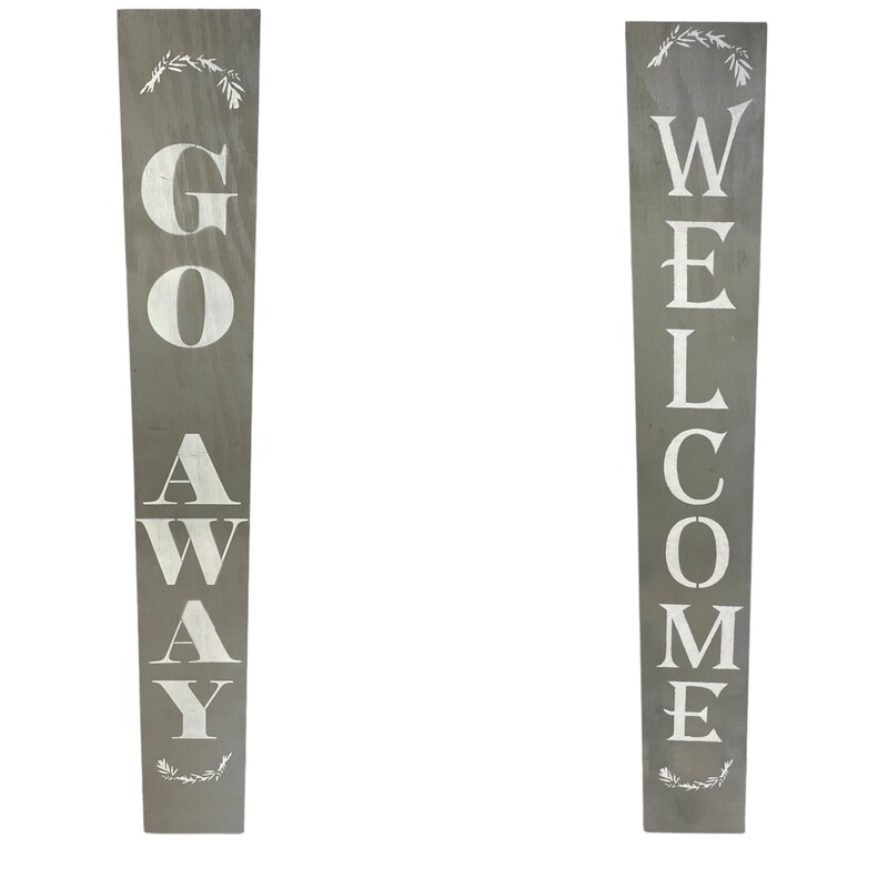 Go Away Sign - Etsy