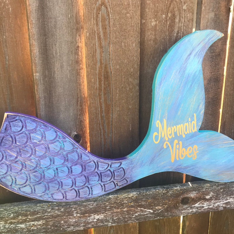 Mermaid Tail Sign - Etsy