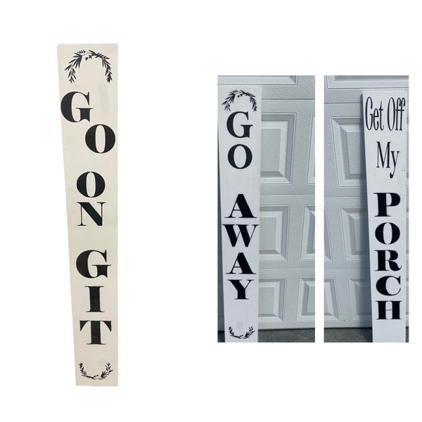 Go on Git Sign - Etsy