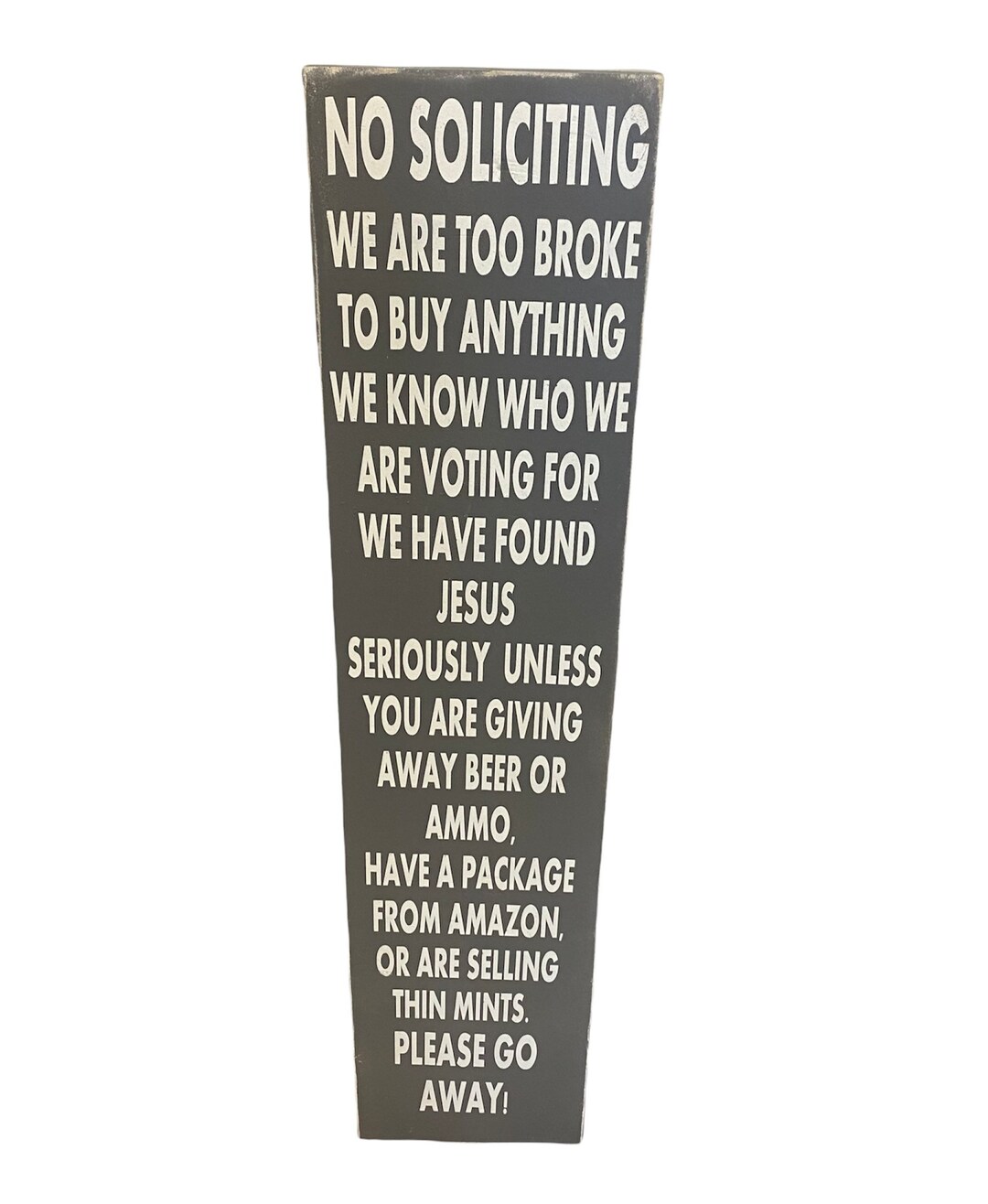 No Soliciting Sign No Trespassing Signs Unless You Are Giving Away Beer ...