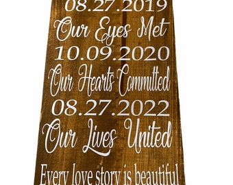 Special Dates Sign - Etsy