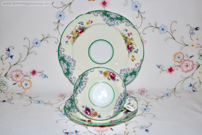 RARE Art Deco Foley China Tea Set - Etsy