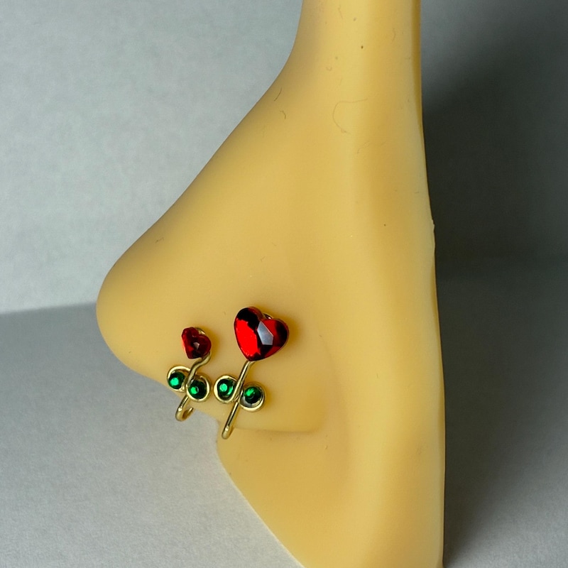 Heart Nose Cuff - Etsy