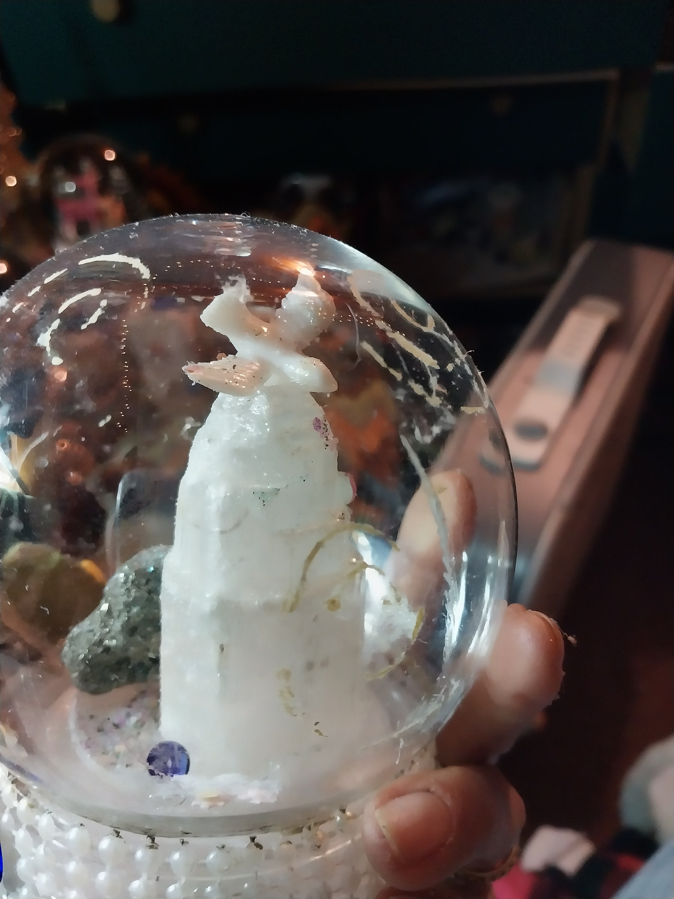 Magical Crystal Snow Globe - Etsy