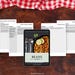 MRR PLR Cookbook Recipes, Plr Digital Products, Digital Cookbook PLR ...