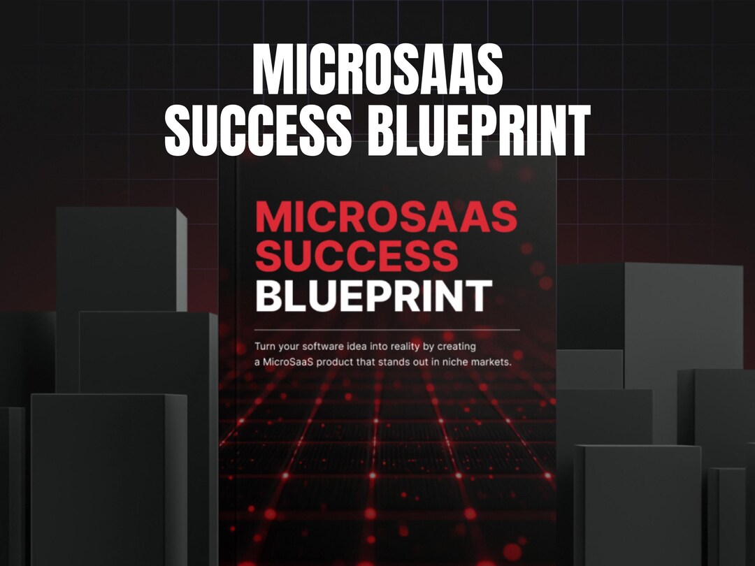 Microsaas Success Blueprint Bundle, Digital Product, Ebook, Guide - Etsy