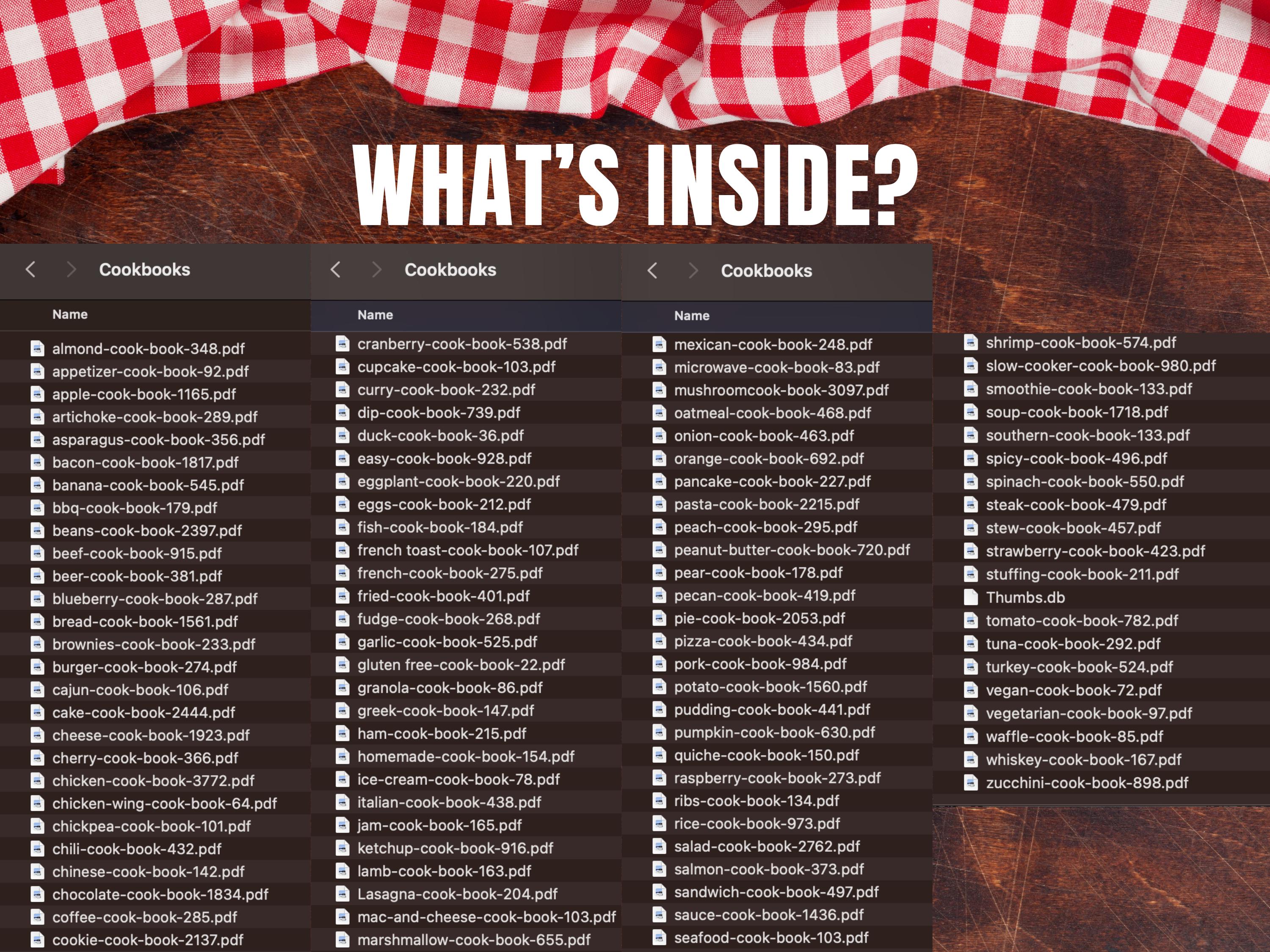 MRR PLR Cookbook Recipes, Plr Digital Products, Digital Cookbook PLR ...