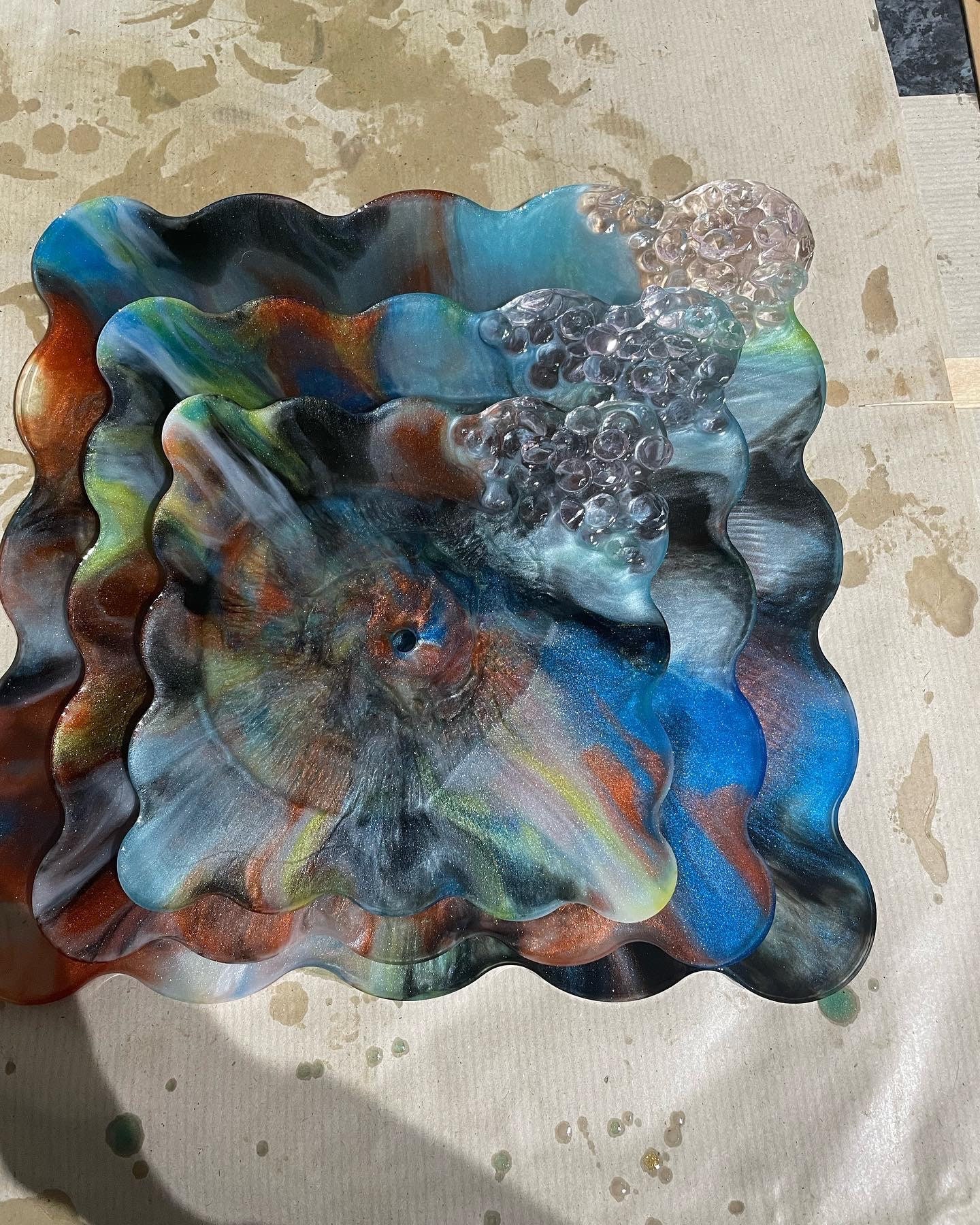 Handmade/resin/cake Stand - Etsy