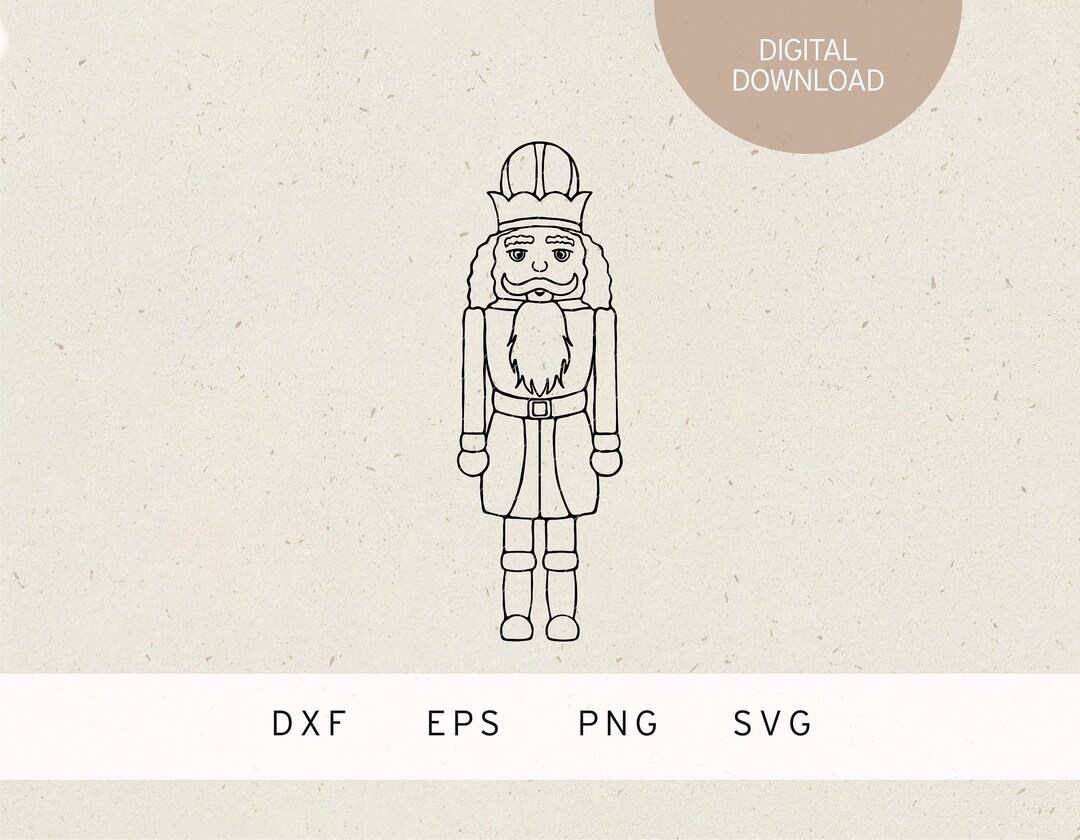 Plotter File | Nutcracker | SVG | DXF | PNG | Eps | Winter | Christmas ...