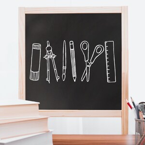 Plotter File | School Utensils | SVG | DXF | PNG | Eps | Abc | First ...