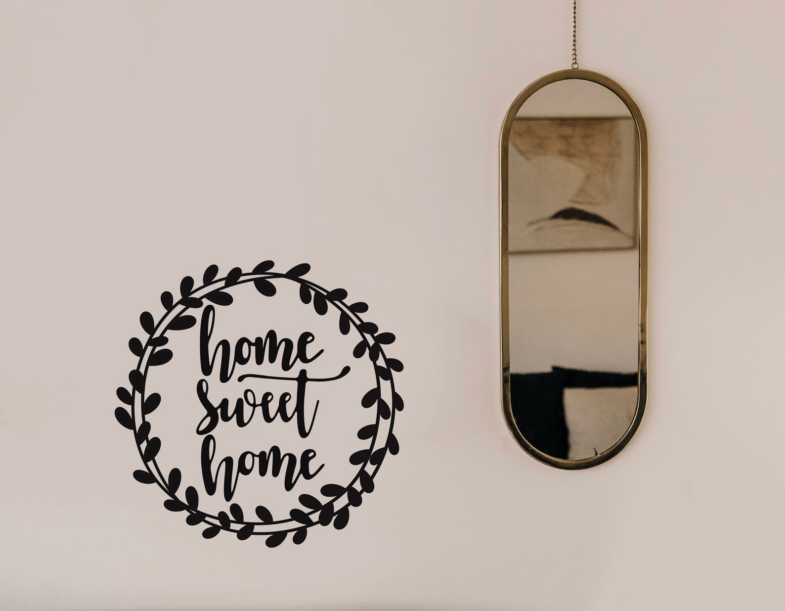 Plotter File | Home Sweet Home | SVG | DXF | PNG | Eps | Wall ...