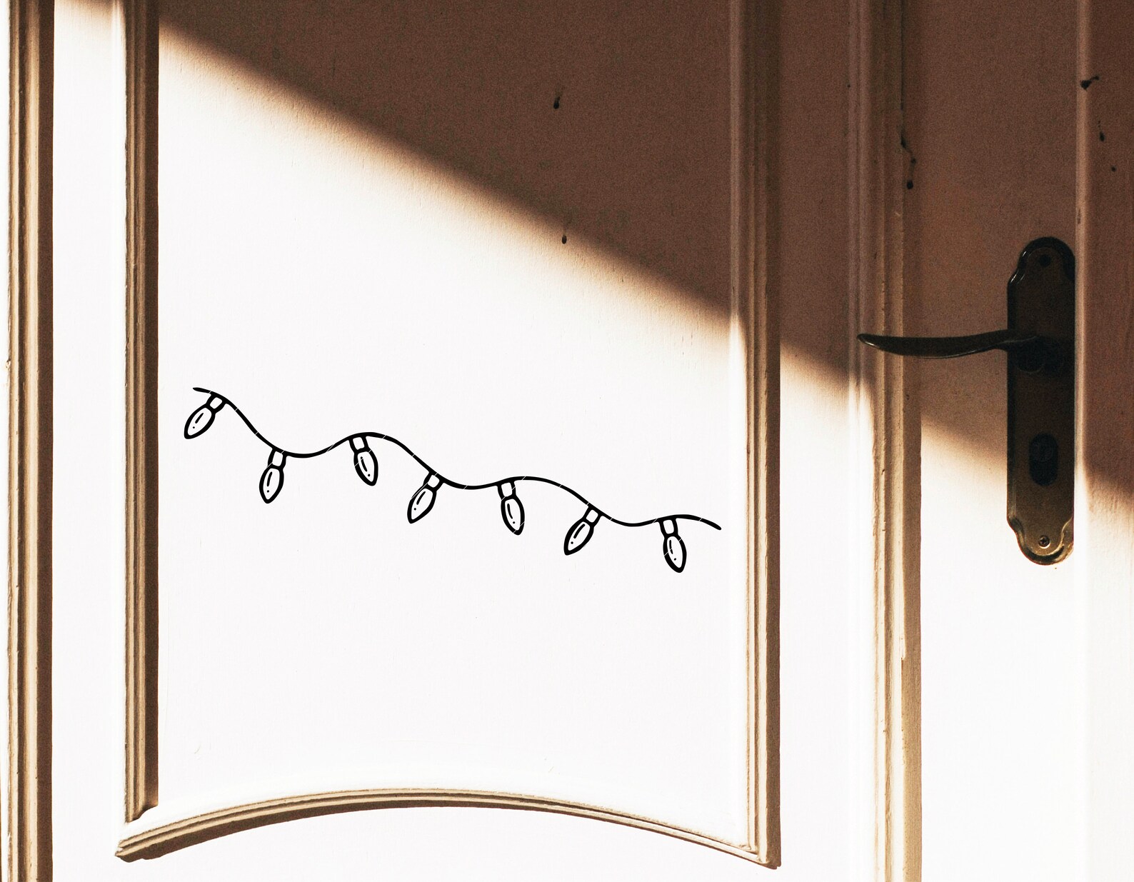 Plotter File | Fairy Lights | SVG | DXF | PNG | Winter | Merry ...